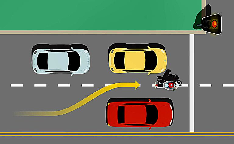 What States Is Lane Splitting Legal And Not In Others?
